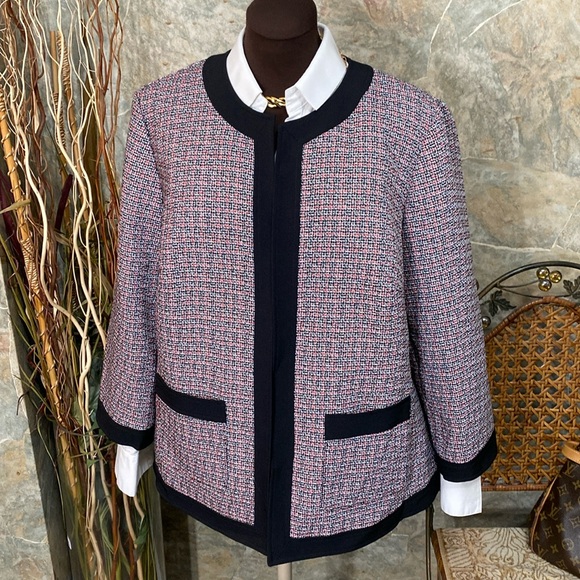 Kasper | Jackets & Coats | Kasper Stunning Suit Jacket Coat Blazer Red ...